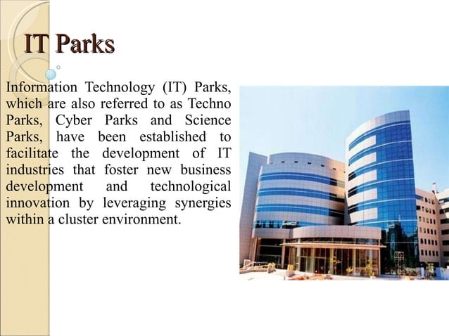 It parks | PPT | Developmental Sites | Real Estate