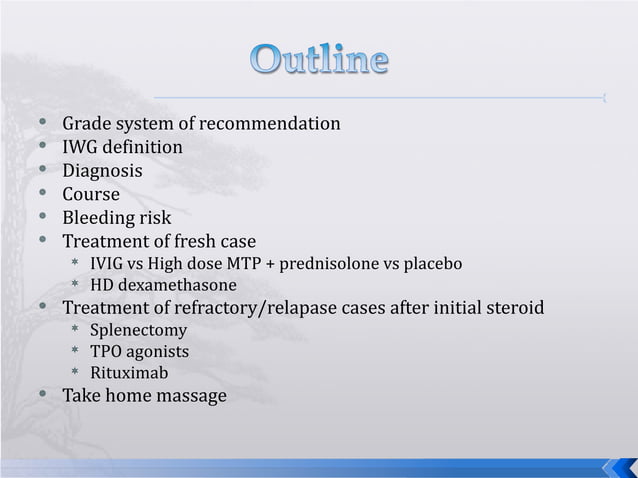 ITP ASH Guideline | PPT