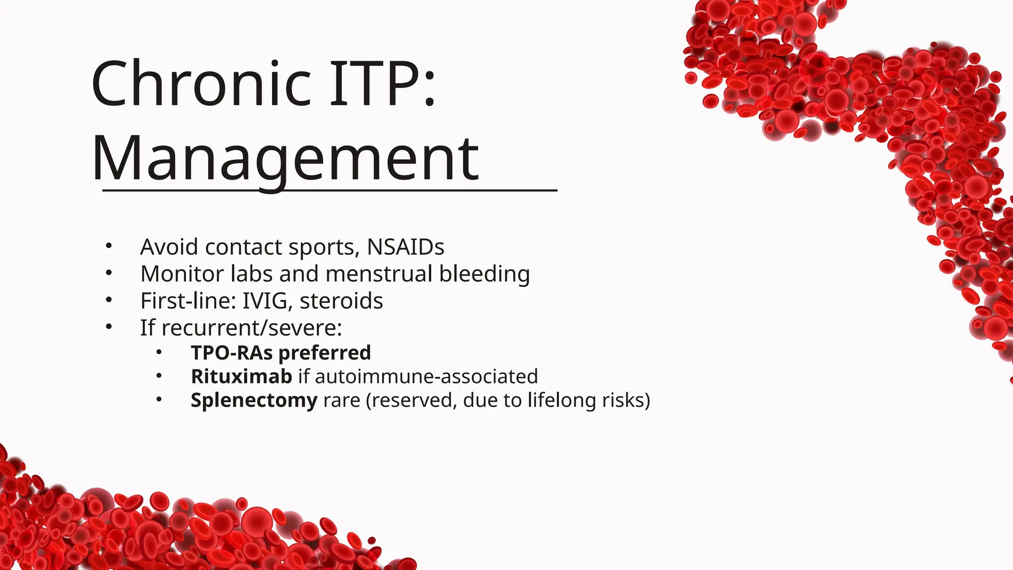 ITP Bleeding Case Powerpoint Presentation | PPTX