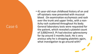 ITP (Immune Thrombocytopenia) | PPTX