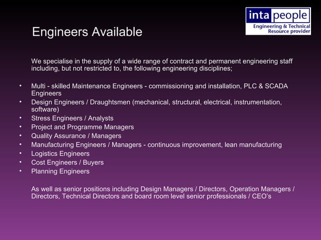 Itp Engineeringv2 (2) | PPT
