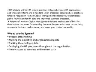 peoplesoft-HCM | PPTX