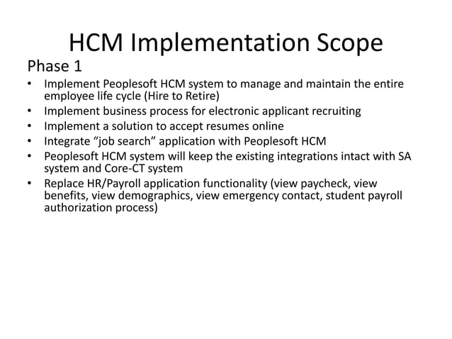 peoplesoft-HCM | PPTX
