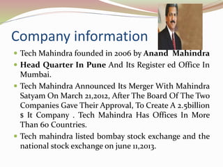 Tech Mahindra | PPTX