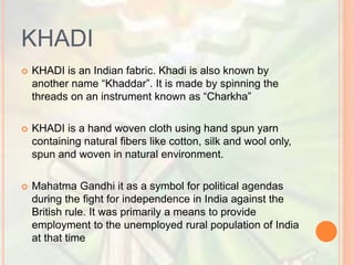 KHADI | PPTX