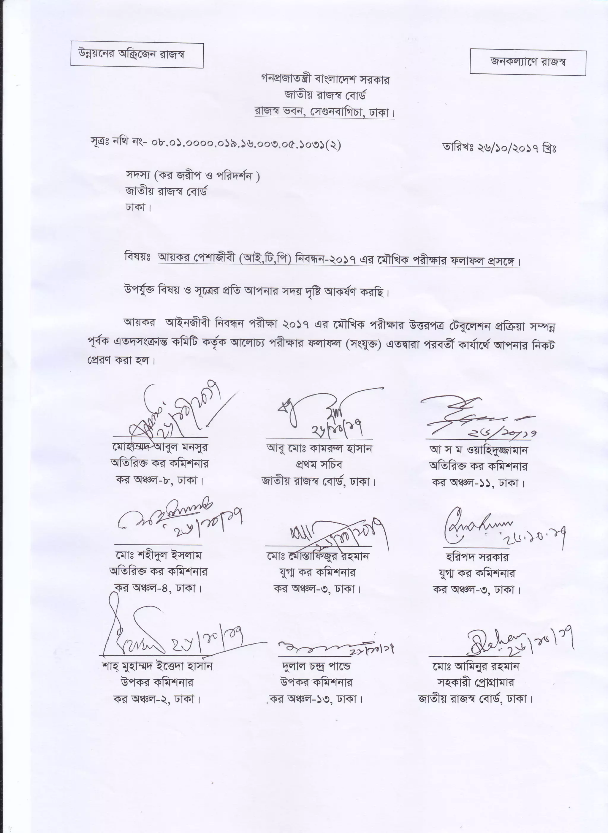 ITP Final_Result 2017 | PDF