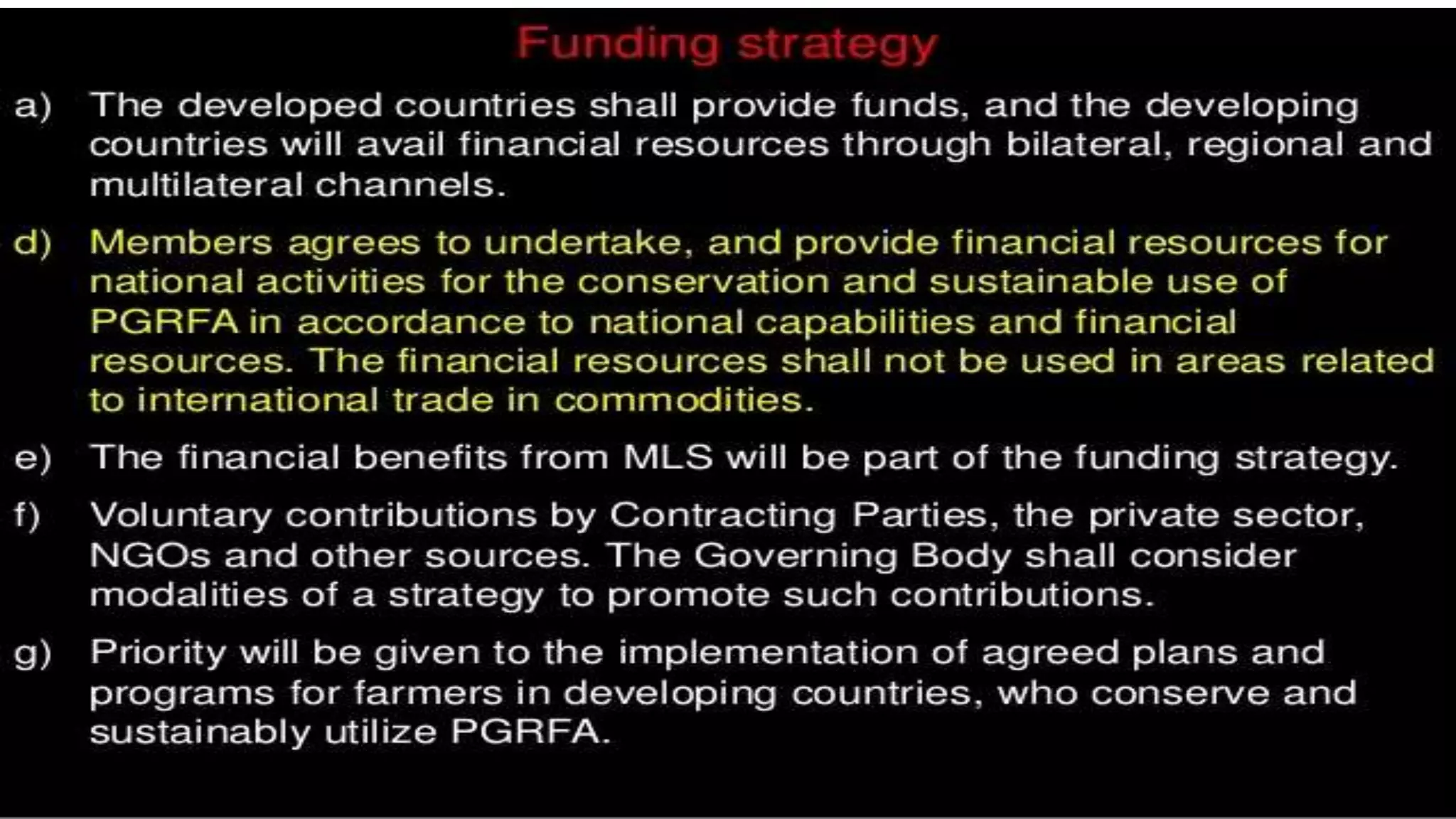 Itpgrfa presentation | PPTX