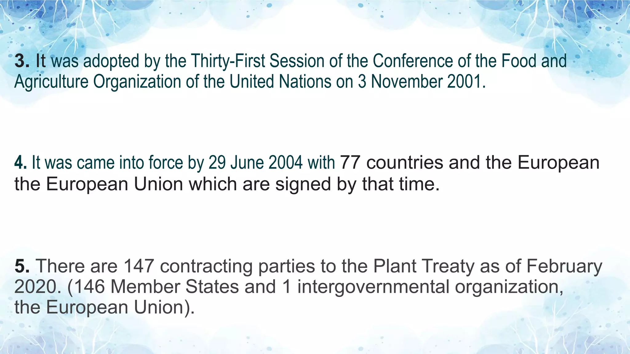 Itpgrfa presentation | PPTX