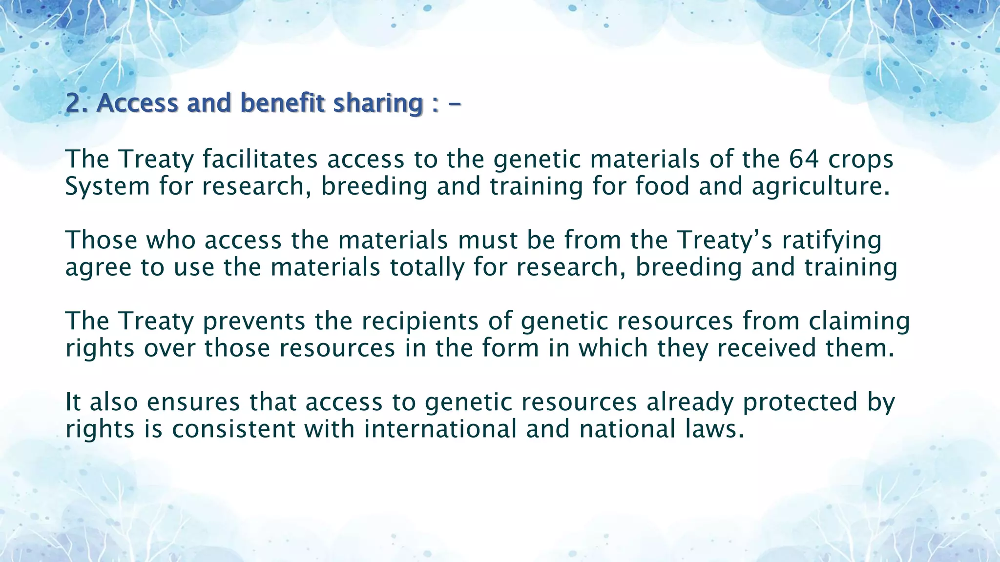 Itpgrfa presentation | PPTX