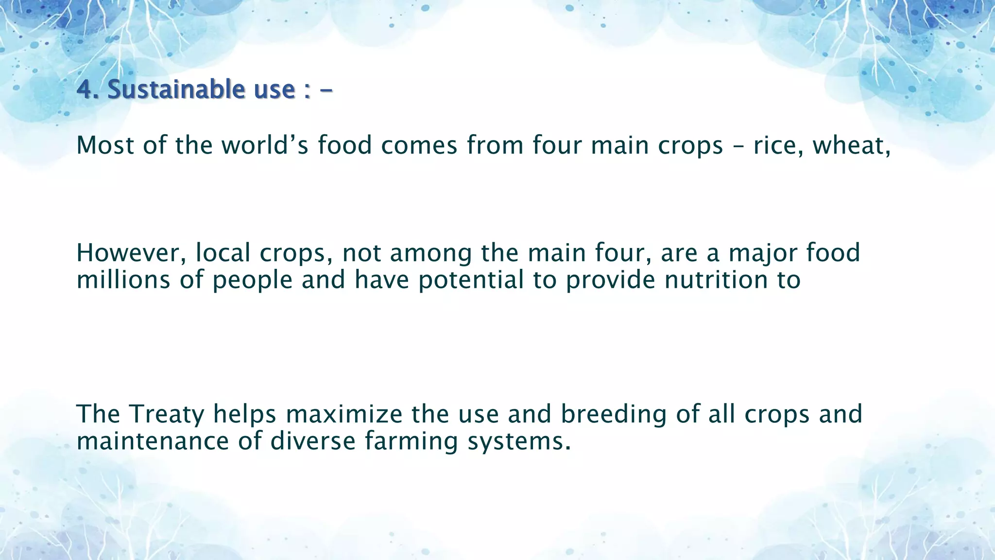 Itpgrfa presentation | PPTX