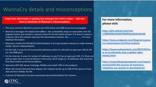 ITPG Secure on WannaCry | PPT