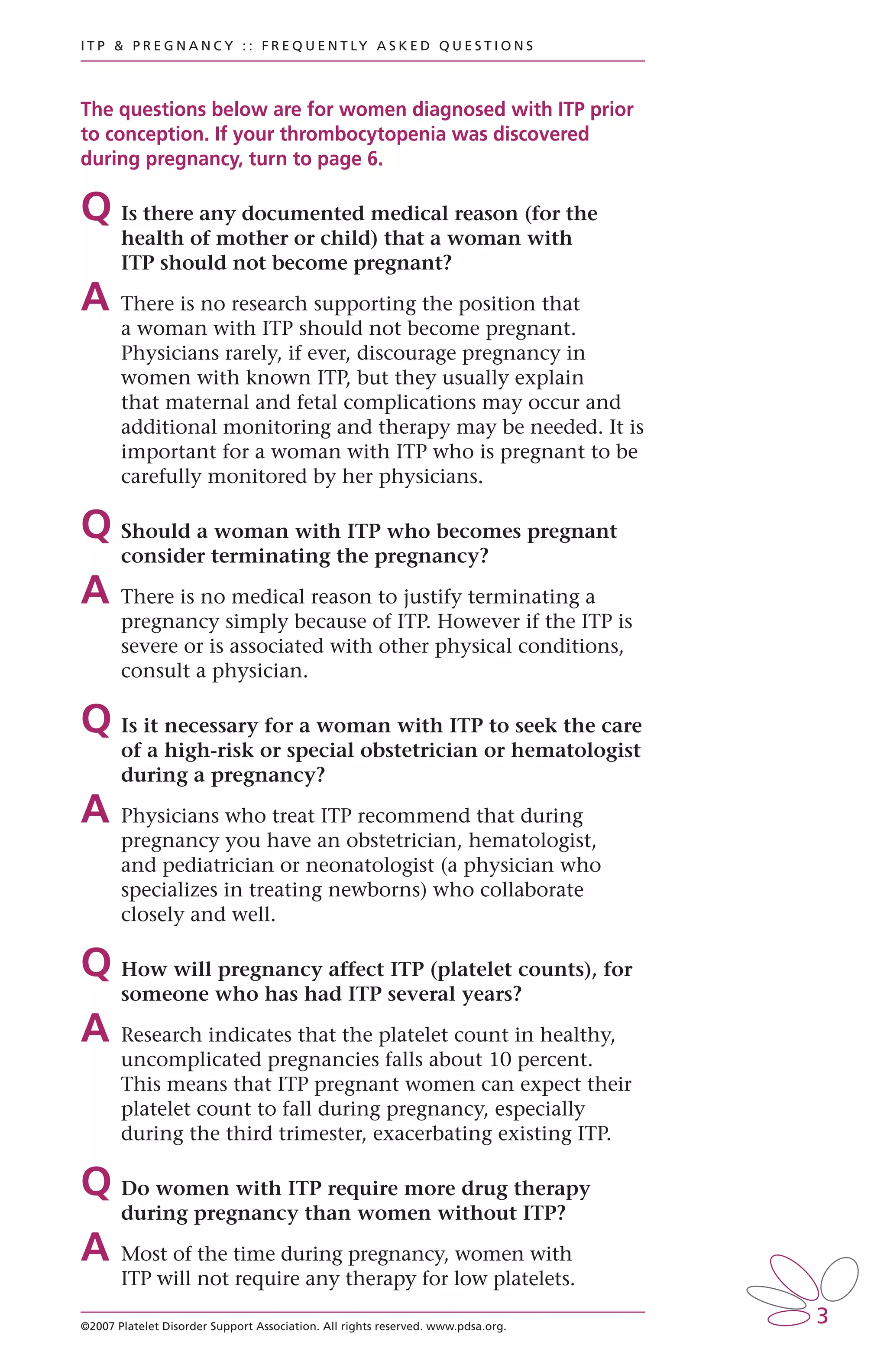 Itp in pregnancy | PDF