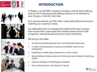 The IT People Introduction | PPT