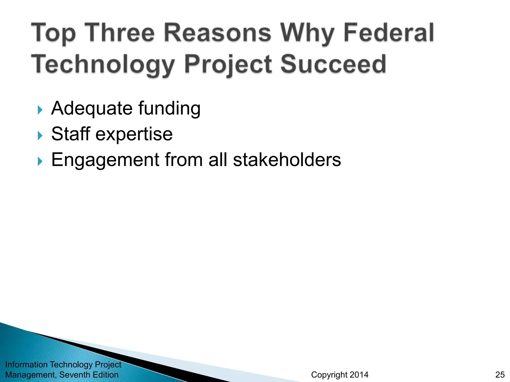 Information Technology Project Management - part 01 | PPTX