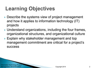 Information Technology Project Management - part 02 | PPTX