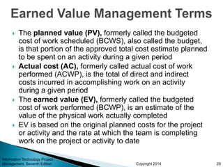 Information Technology Project Management - part 07 | PPTX