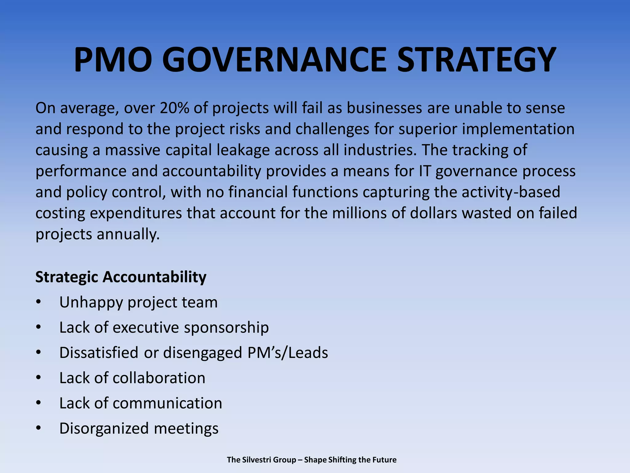 IT PMO Governance | PPT