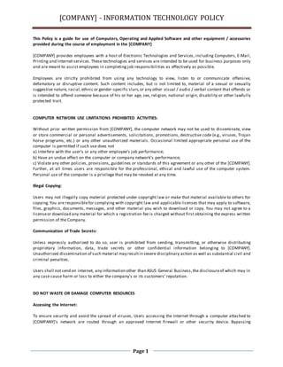 It policy (ver 1.0) | DOCX