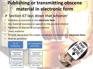 Cyber pornograpghy (with special reference to child pornography) | PPT