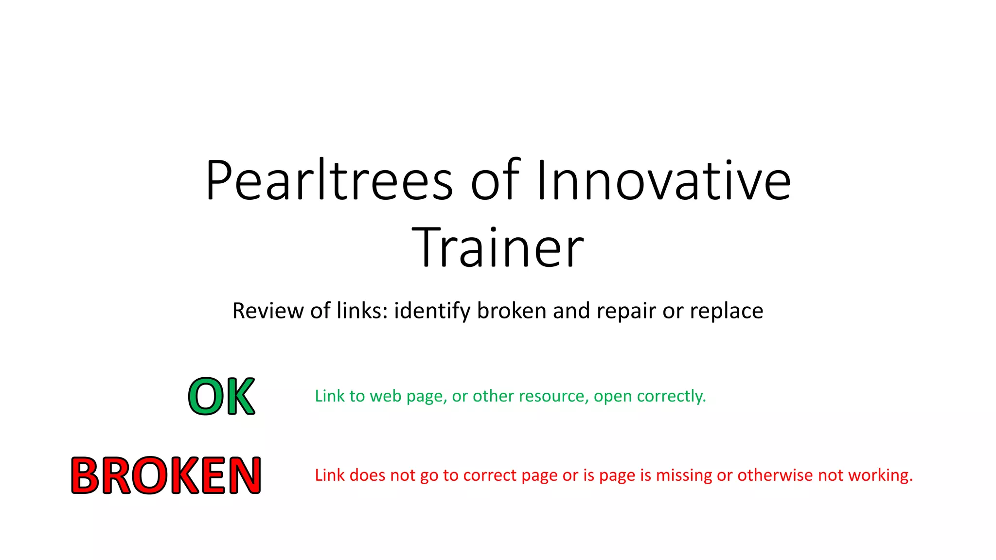 Itp pearltrees links review module 4 | PPTX | Technology & Computing