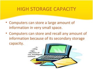 characterstics of computer | PPT