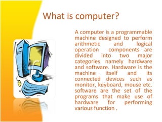 characterstics of computer | PPT