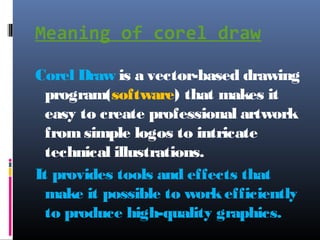 corldraw | PPT