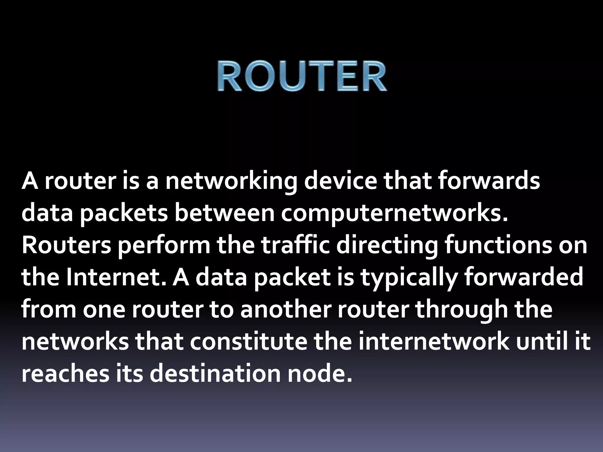Networking Devices | PPTX