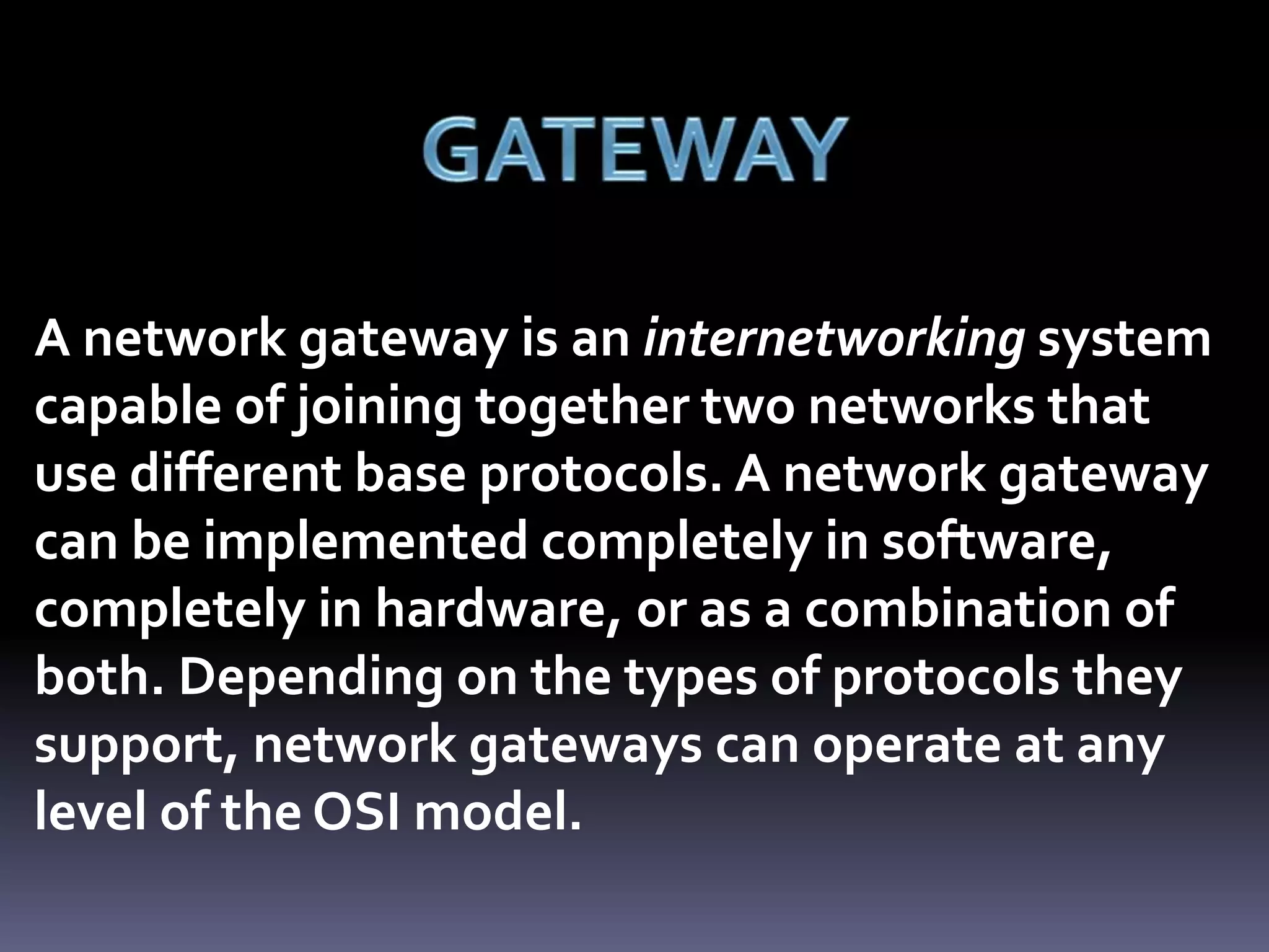 Networking Devices | PPTX