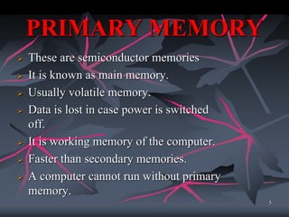 memory | PPTX
