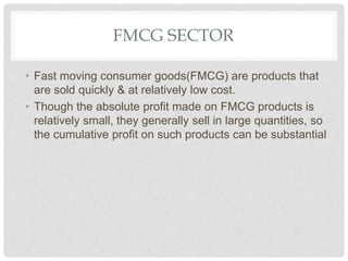 Analysing Top FMCG Company performance | PPTX