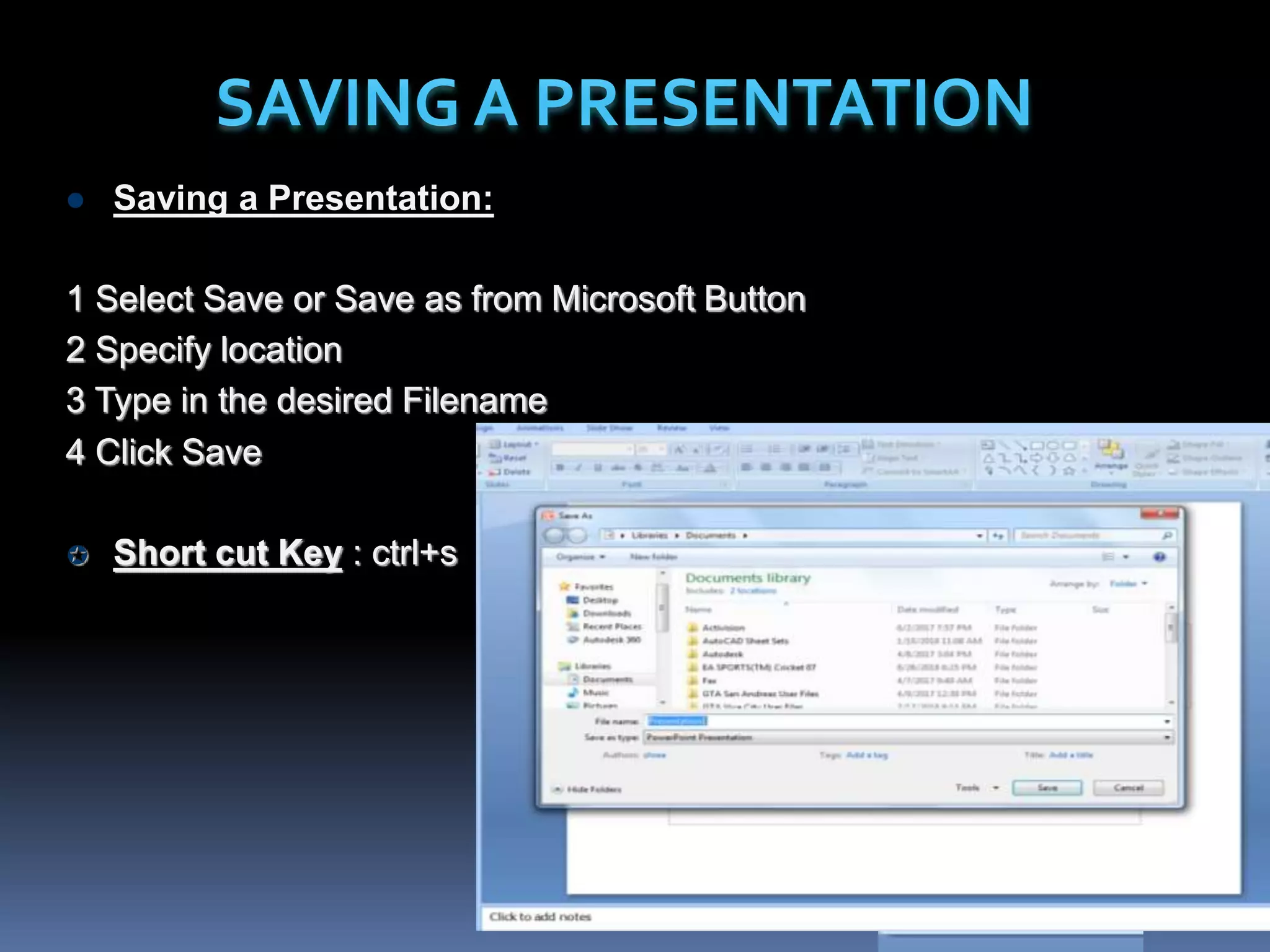 Microsoft Power Point 2007 (Basics) | PPTX