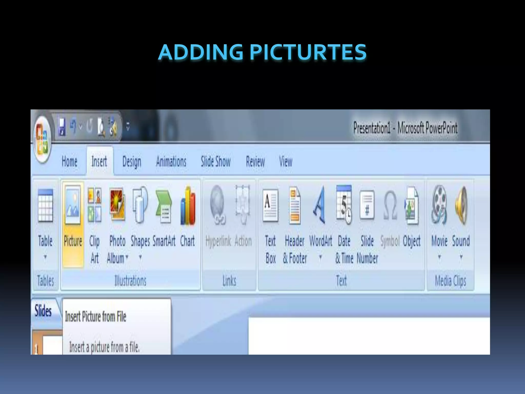 Microsoft Power Point 2007 (Basics) | PPTX