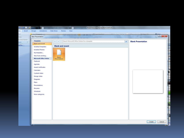 Microsoft Power Point 2007 (Basics) | PPTX