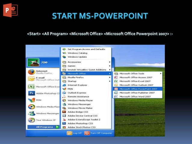 Microsoft Power Point 2007 (Basics) | PPTX