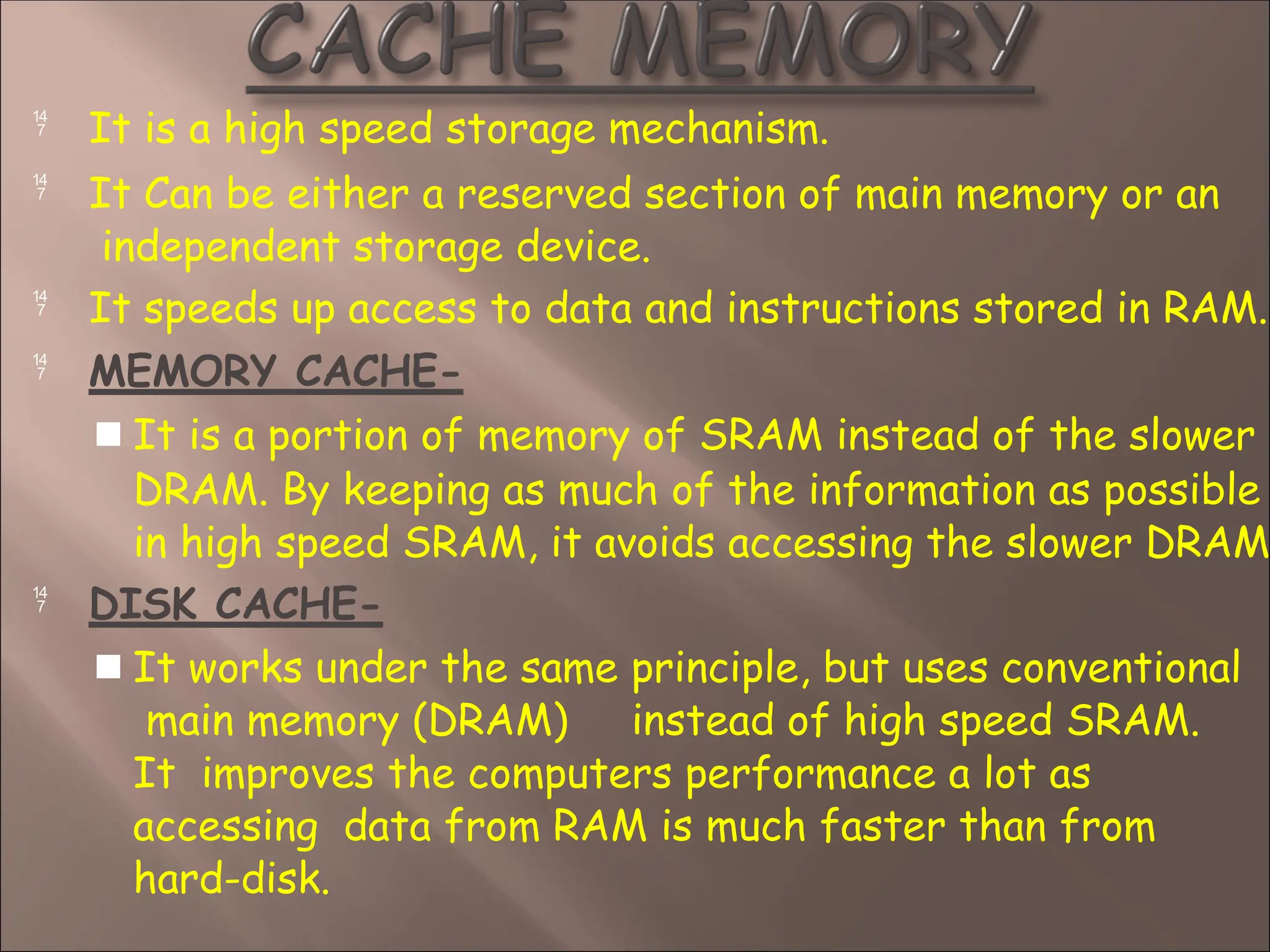 IT ppt (computer memory and its types in detail) | PPTX
