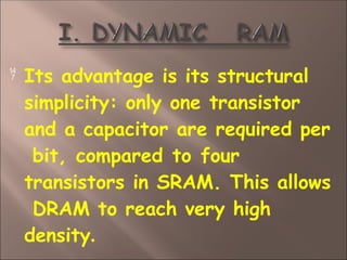 IT ppt (computer memory and its types in detail) | PPTX