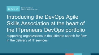 ITpreneurs’ DevOps Portfolio- Professionalizing DevOps Skills | PPT