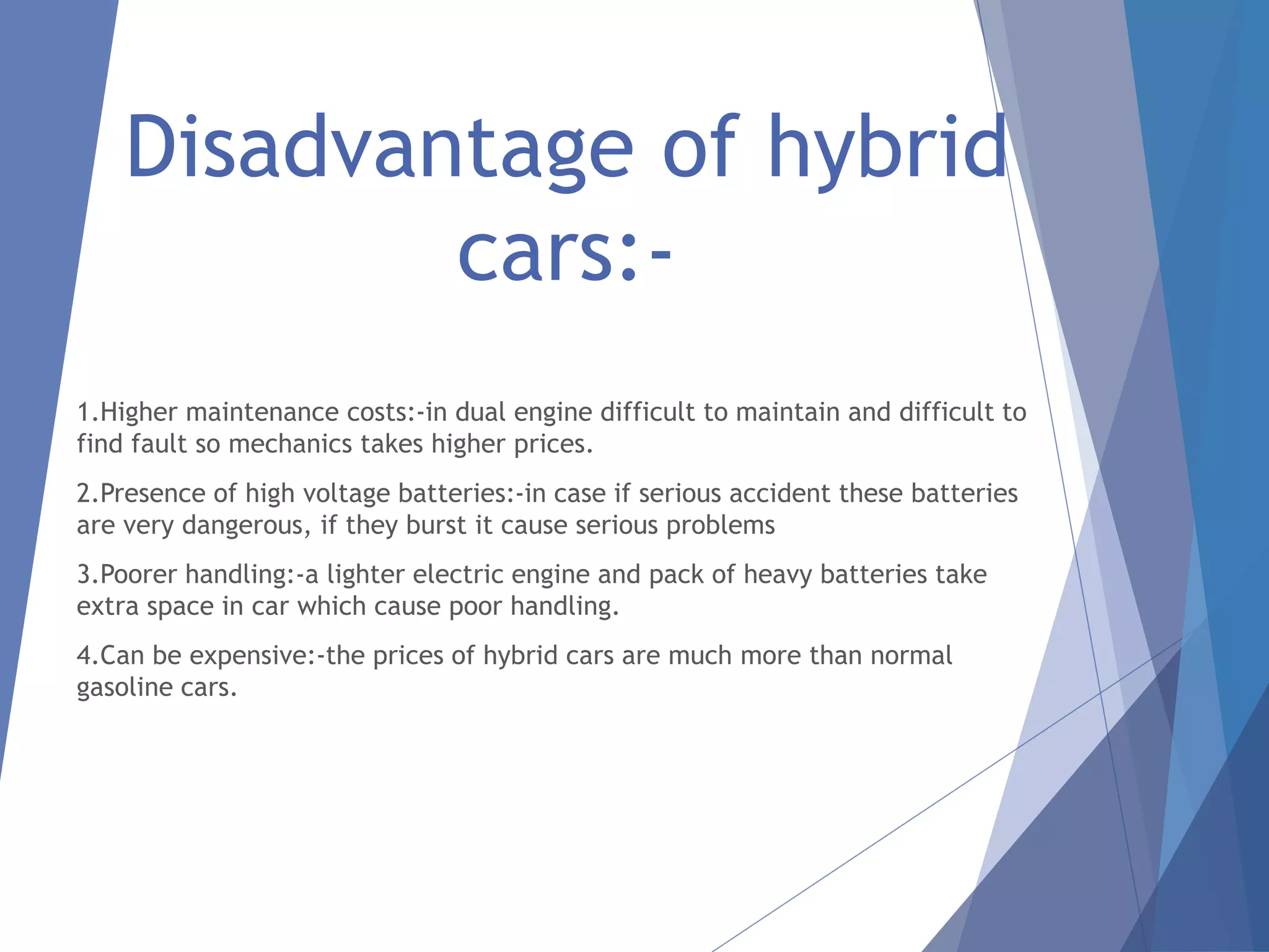 Hybrid Cars | PPTX