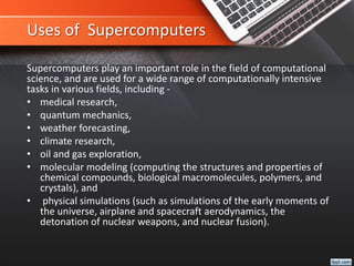 Types of Computer System, Web Page and Security System | PPTX