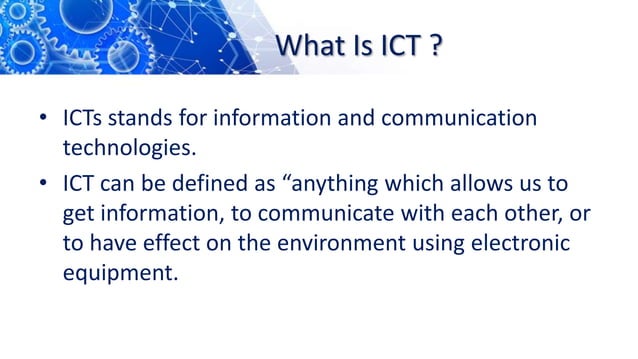 Use of ICT in daily life | PPTX