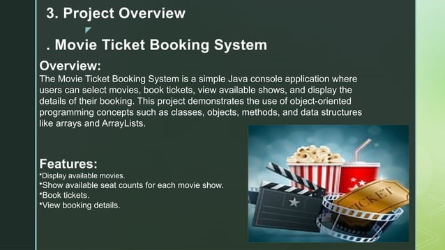 Movie Ticket Booking System Industrial Training | PPTX