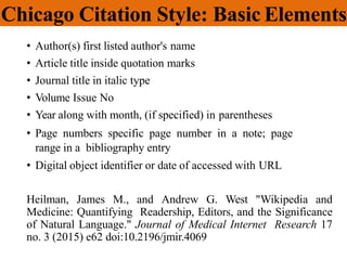 BIBLIOGRAPHY AND CITATIONS IN MICROSOFT WORD | PPTX