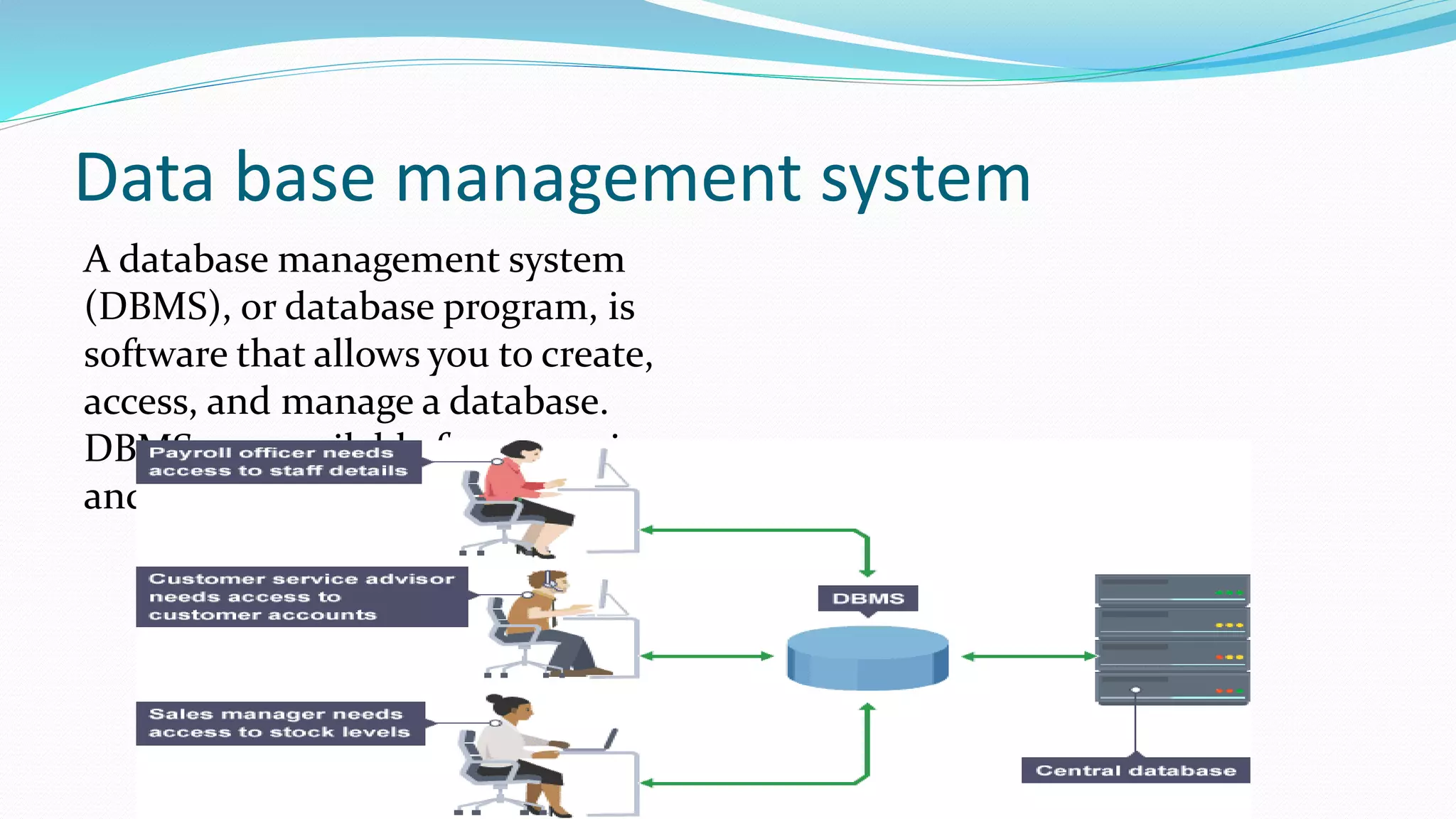 DATABASE MANAGEMENT | PPT