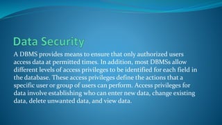 DATABASE MANAGEMENT | PPT