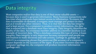 DATABASE MANAGEMENT | PPT