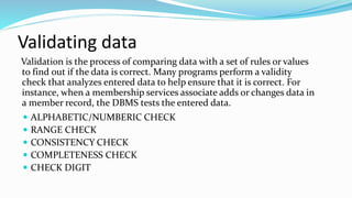 DATABASE MANAGEMENT | PPT
