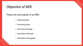 MANAGEMENT INFORMATION SYSTEM | PPT