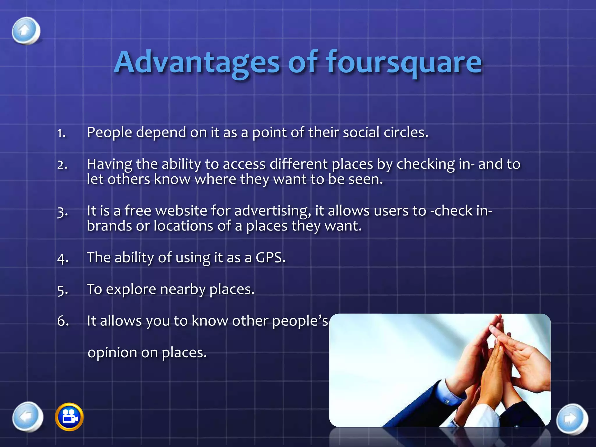 foursquare presentation | PPTX