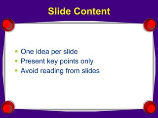 IT Presentation Principles | PPT